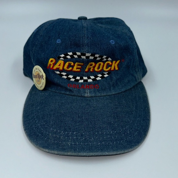 Race Rock | Accessories | Vintage 9s Race Rock Mens Orlando Embroidered ...